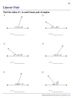 Geometry Linear Pair