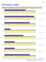 Measuring Length Worksheets
