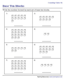 First Grade Math Worksheets