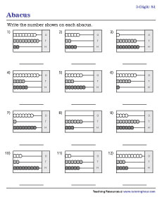 Second Grade Math Worksheets