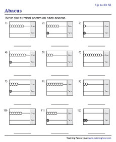 Second Grade Math Worksheets