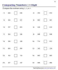 Second Grade Math Worksheets