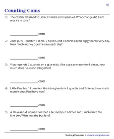 Second Grade Math Worksheets