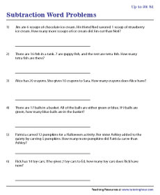 Second Grade Math Worksheets