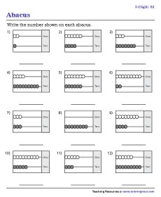 Third Grade Math Worksheets
