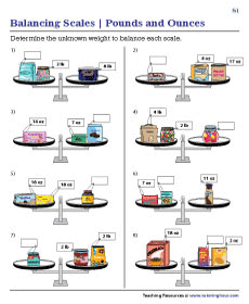 Third Grade Math Worksheets