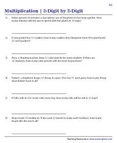 Fourth Grade Math Worksheets
