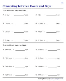 Fourth Grade Math Worksheets