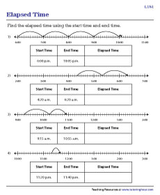 Fourth Grade Math Worksheets