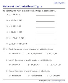 Fourth Grade Math Worksheets