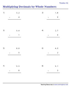 Fifth Grade Math Worksheets