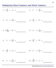 Fifth Grade Math Worksheets