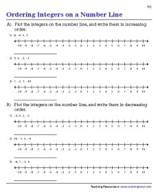Sixth Grade Math Worksheets