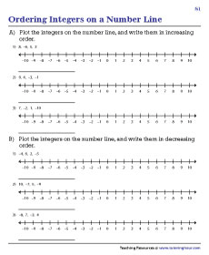 Sixth Grade Math Worksheets