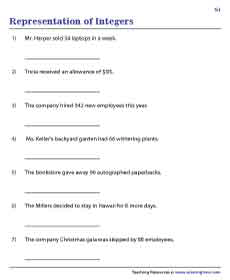 Sixth Grade Math Worksheets