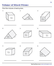 Seventh Grade Math Worksheets