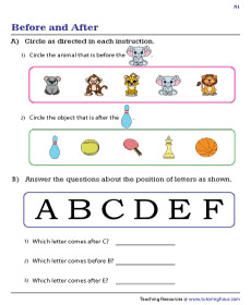Kindergarten Math Worksheets