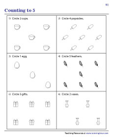 Kindergarten Math Worksheets