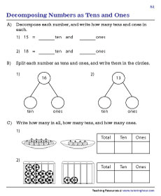 Kindergarten Math Worksheets