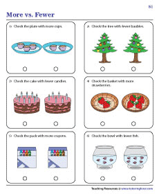 Kindergarten Math Worksheets