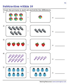 Kindergarten Math Worksheets