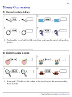 Money Worksheets