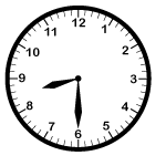 Telling Time to Nearest Five Minutes
