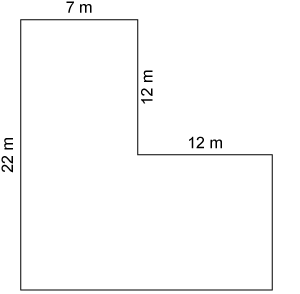 Area of Rectilinear Figures | Metric Units