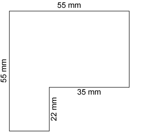 Area of Rectilinear Figures | Metric Units