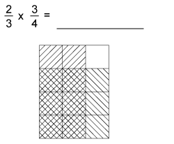 Math Fractions Area Models