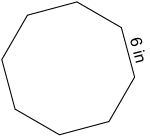 Finding Perimeter of a Regular Polygons | Customary Units