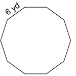 Finding Perimeter of a Regular Polygons | Customary Units