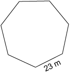 Finding Perimeter of a Regular Polygons | Metric Units