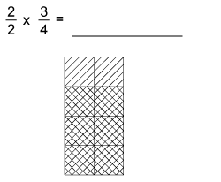 Multiply Fractions Using Area Models