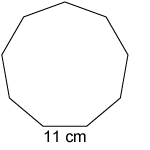 Finding Perimeter of a Regular Polygons | Metric Units