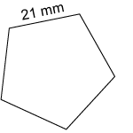 Finding Perimeter of a Regular Polygons | Metric Units