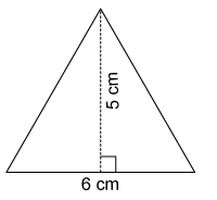 Area of Triangles in Metric Units