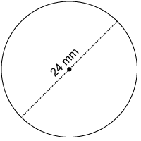 Circumference of Circles Using Diameter | Metric Units