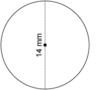 Circumference of Circles Using Diameter | Metric Units