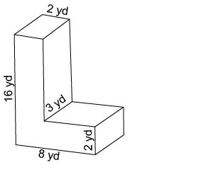Volume of L-Shaped Prisms | Customary Units