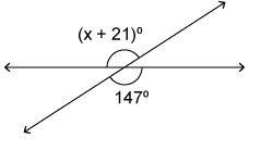 Solving Equations to Find Vertical Angles
