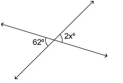 Solving Equations to Find Vertical Angles